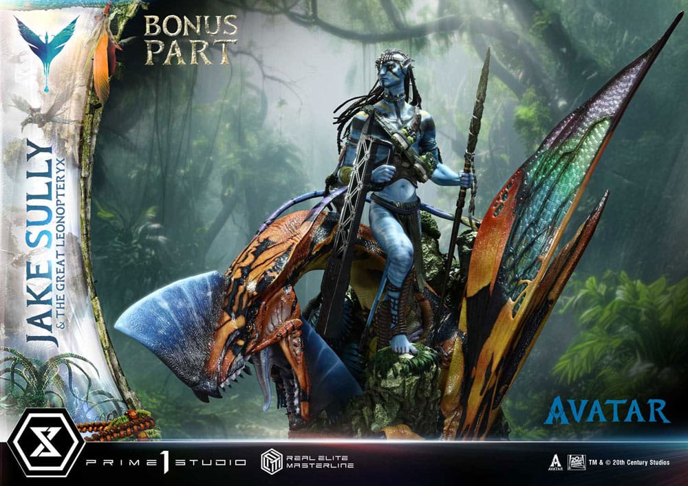 Avatar (Film) Estatua Real Elite Masterline Series 1/4 Jake Sully & Th ...